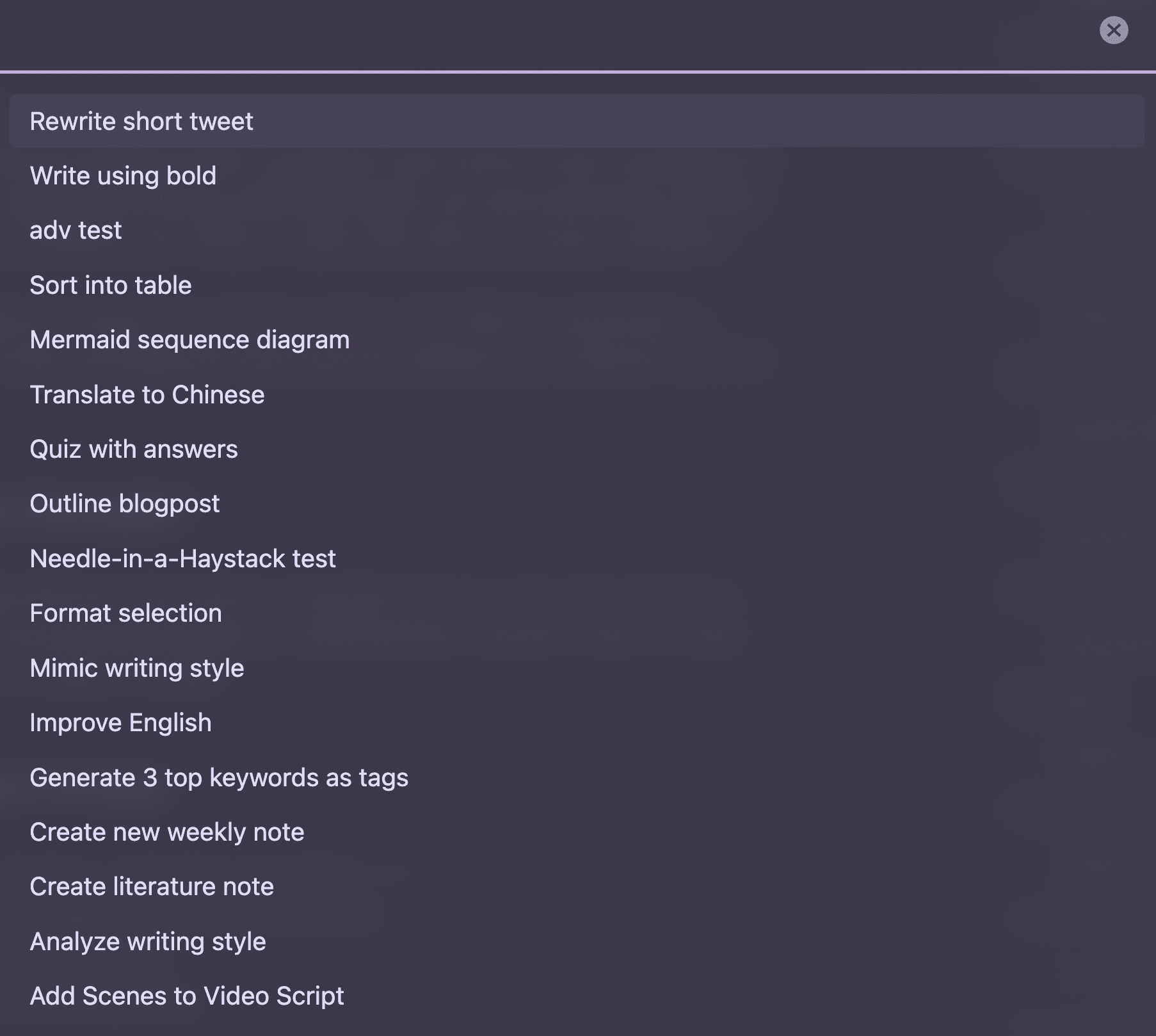 Custom Prompts | Copilot for Obsidian