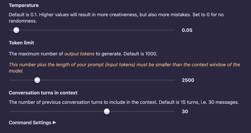 Copilot Settings | Copilot for Obsidian