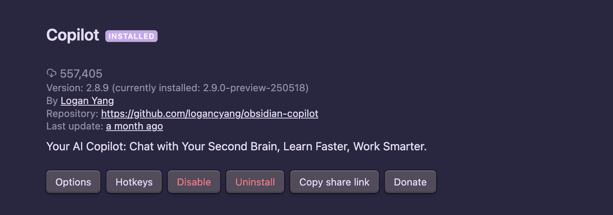 Getting Started | Copilot for Obsidian
