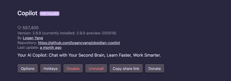 Getting Started | Copilot for Obsidian