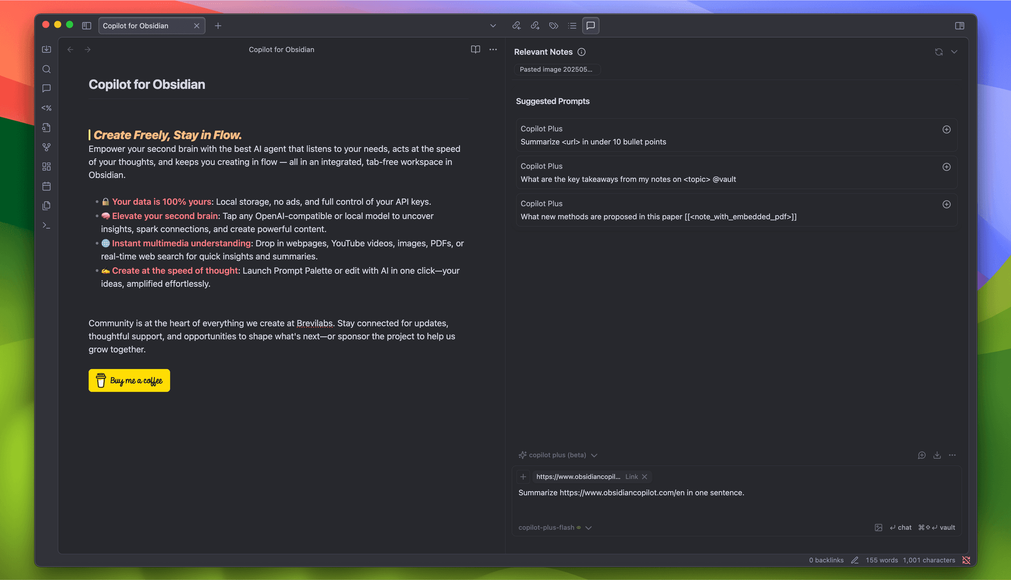 Documentation | Copilot for Obsidian